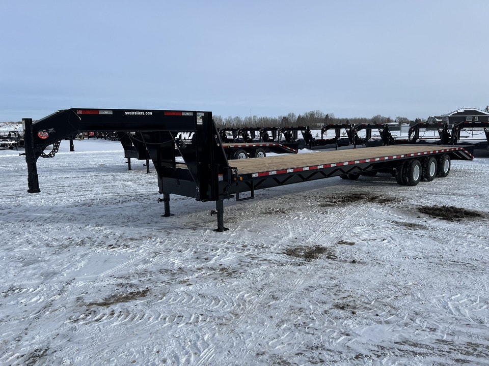2026 SWS 40' Gooseneck Trailer (3) 10K Axles | Heavy Equipment ...
