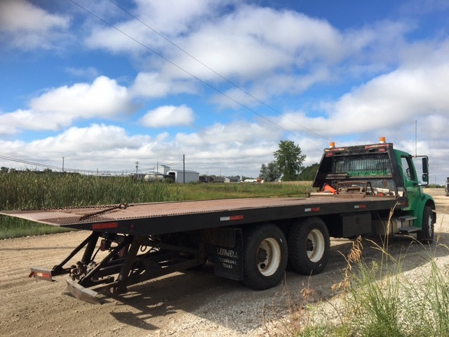 2004 Freightliner M2 Ledwell 28' Roll Back Deck-no egr Cat Power ...
