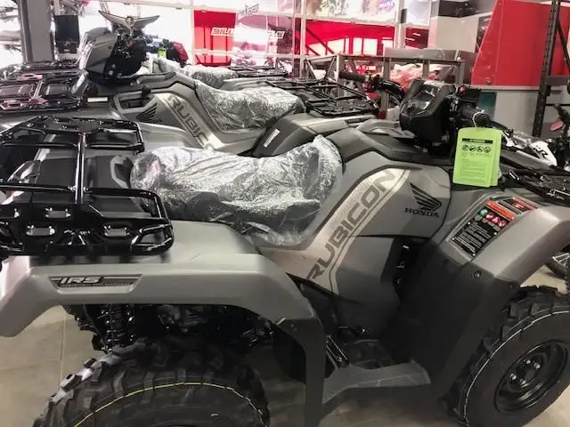2026 HONDA TRX 520 FM6ST Rubicon FootShift IRS PowerSteer Silver | ATVs ...