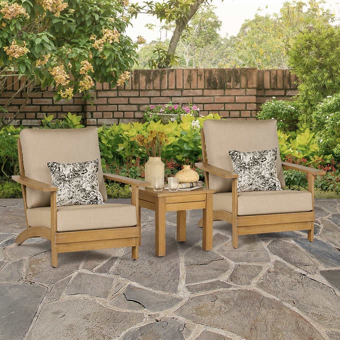 Westerly 3-piece Patio Conversation Set | Patio & Garden Furniture ...