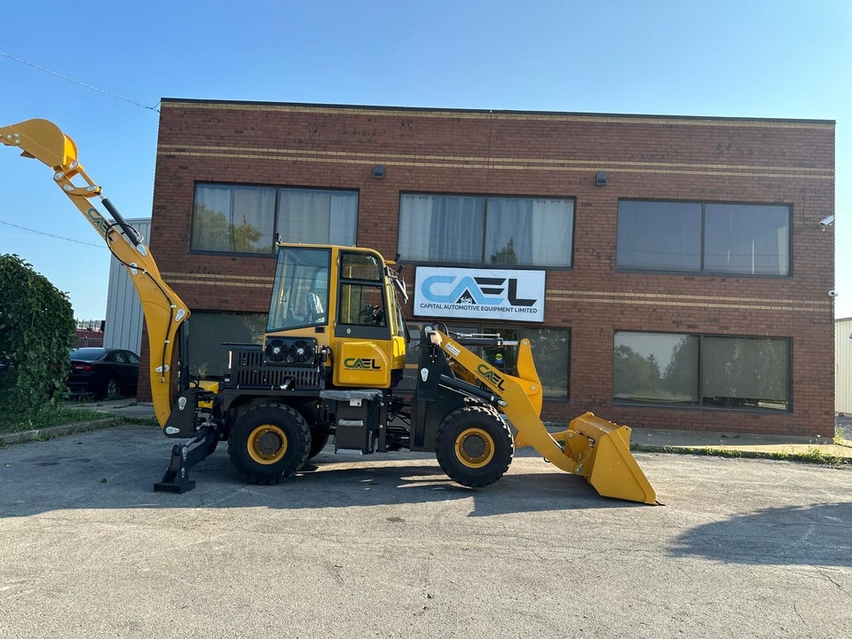 2025 CAEL Mini Backhoe Loader Mini Front End Wheel Loader 1.5T/2 ...