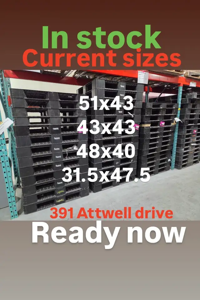 DRY skids in stock BLOCk stringer 48 x 40 or 40 x 48 ;) ready no ...