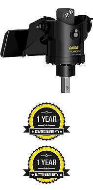 Digga MM10k Screw pile / anchor drive for mini laoders | Heavy ...