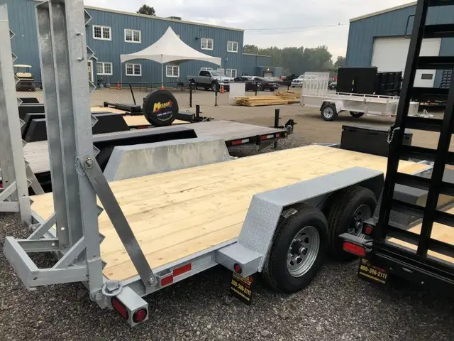 Miska Galvanized Float Trailer - Canadian Made | Cargo & Utility ...