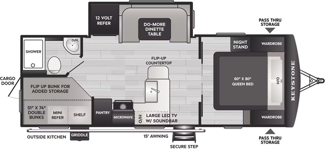 2026 Keystone RV Passport 229BHWE | Travel Trailers & Campers ...