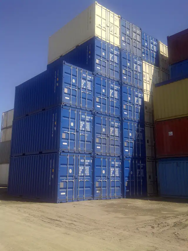 Conteneurs Maritimes d'entreposage Container Remisage 8x20 8x40 ...