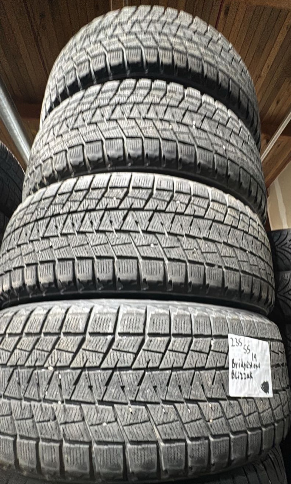 235/55/19 Bridgestone Blizzak snow winter ice tires 235/55R19 | Tires ...