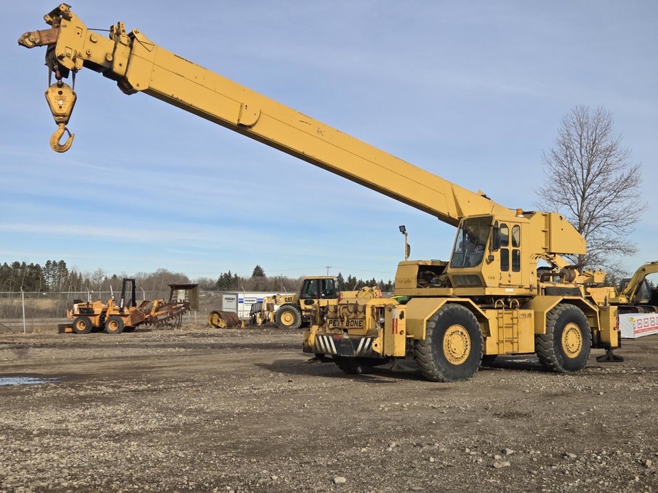 1975 Pettibone 35 Ton 4X4 Rough Terrain Crane 70 SC | Heavy Equipment ...