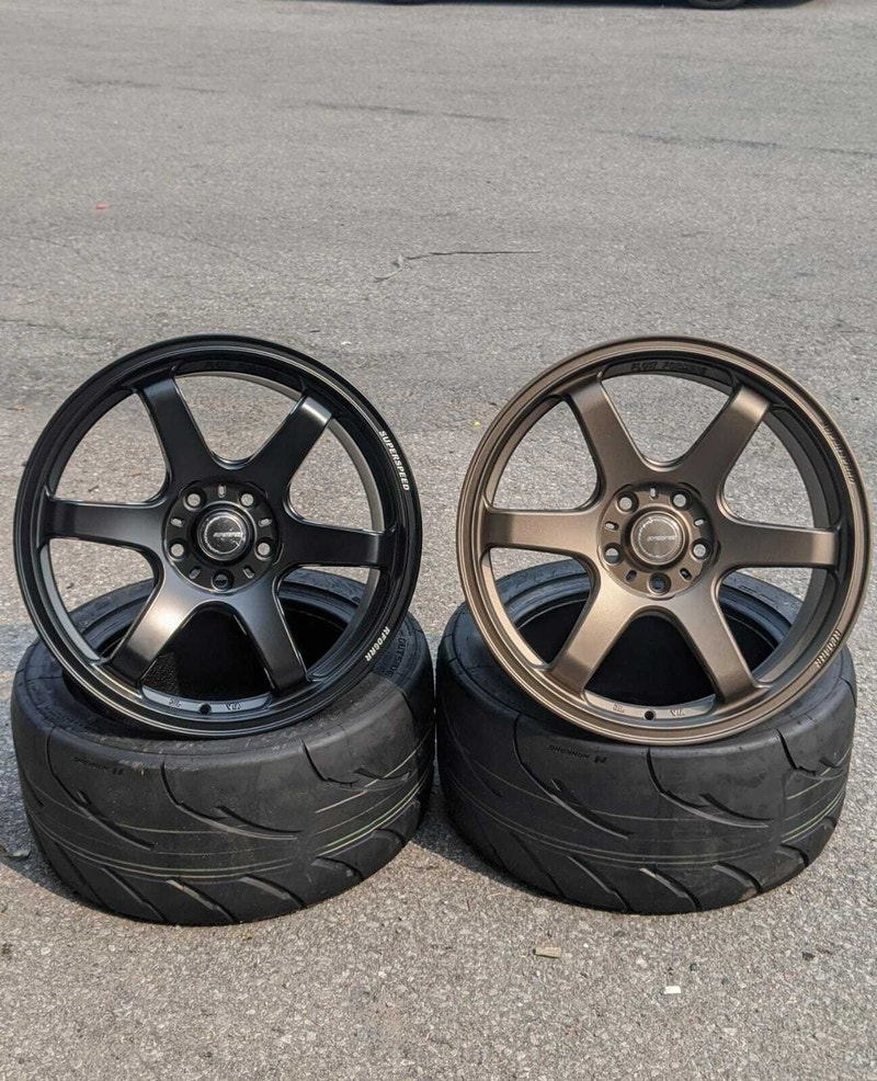 SALE SuperSpeed RF06RR 18x9.5 5x114.3 5x120 matt black bronze | Tires & Rims | Markham / York ...