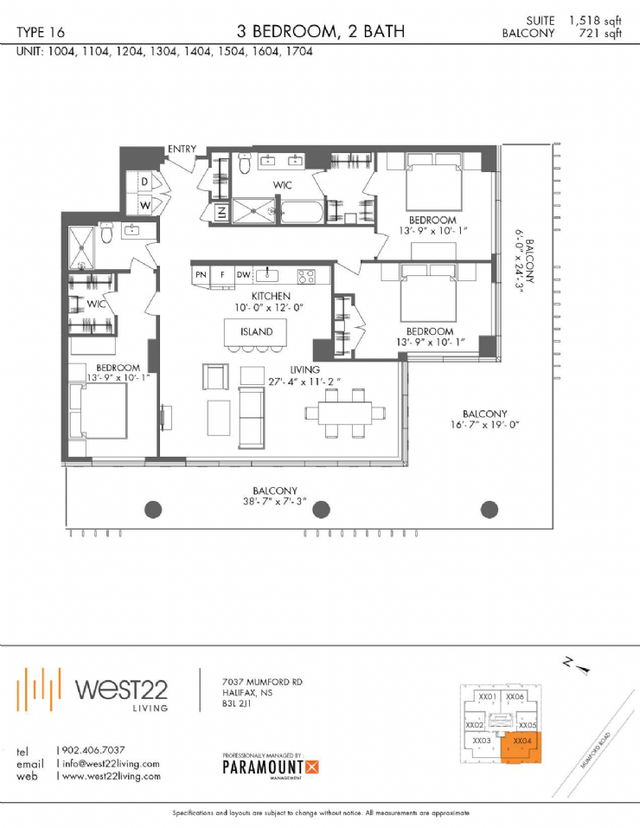 West End Halifax Apartments | 2 & 3 Bedrooms | Available Now | Long ...