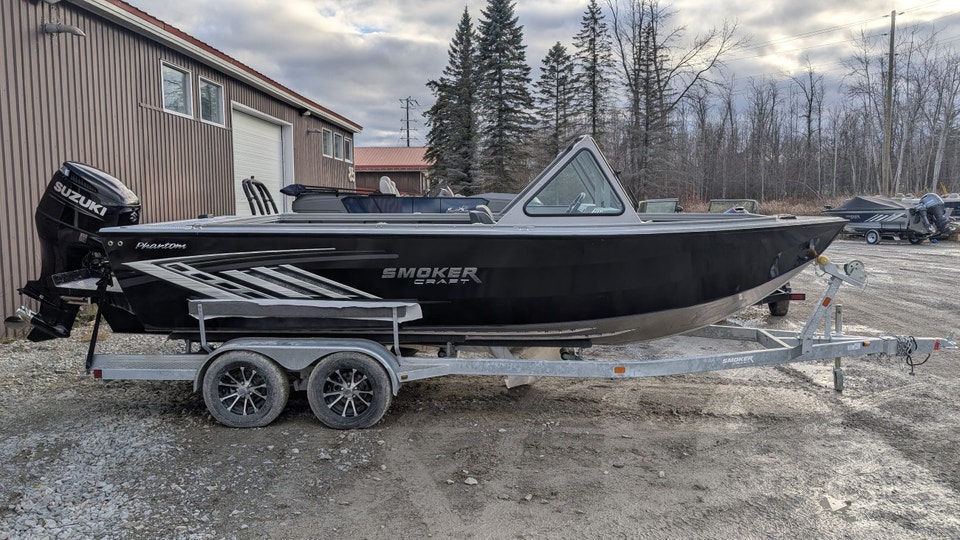 2026 Smoker Craft Phantom 20 X2 Offshore Black Suzuki DF200 & 9 ...