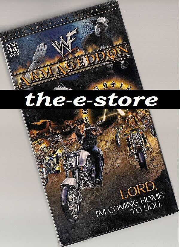 Wrestling VHS/DVD 2000 - ARMAGEDDON. WWE/WWF/WCW/NWA/TNA/UFC. | CDs ...