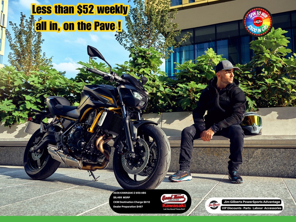 2026 KAWASAKI Z 650 ABS | Sport Touring | Fredericton | Free local ...