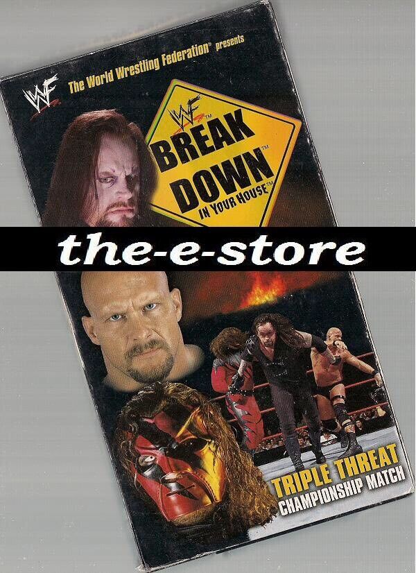 Wrestling VHS/DVD 1998 - BREAKDOWN. WWE/WWF/WCW/NWA/TNA/UFC. | CDs ...