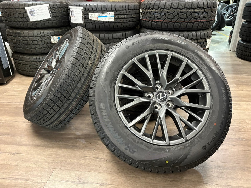 Brand New Toyota / Lexus 18” Winter Wheel & Tire Winter Package | Tires ...