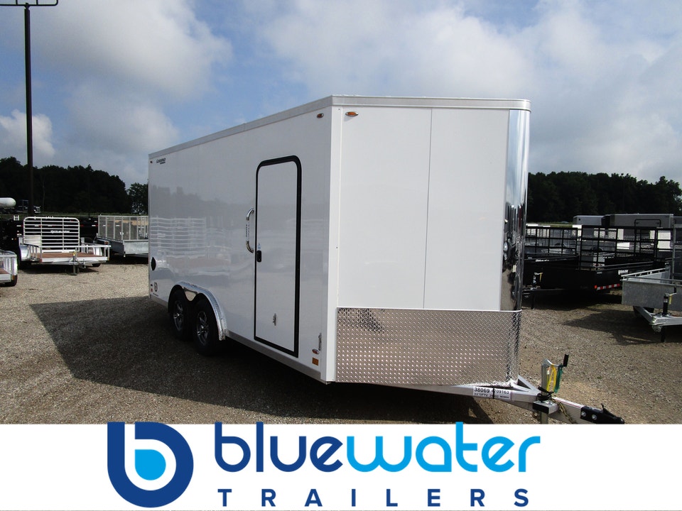 2027 Legend 8 Wide Aluminum Flat Top V-Nose Trailer from $15,845 ...