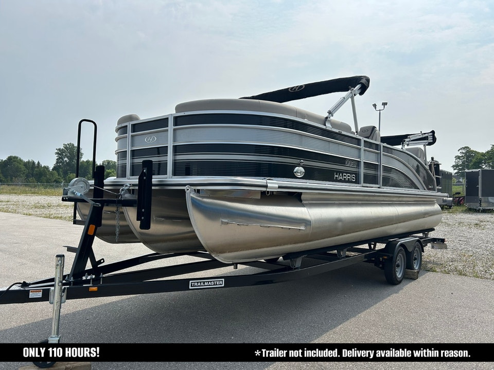 2021 Harris 230 Cruiser Tritoon | Pontoon Boat | Only 110 Hours ...