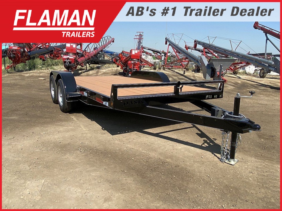 2025 Oasis Trailers 14' SEC Flatdeck Car Hauler Trailer | Cargo & Utility Trailers | Edmonton ...