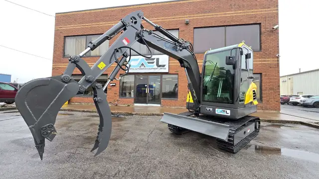 2025 CAEL Excavator 4 Ton with Yanmar Engine Hydraulic Thumb | Heavy ...