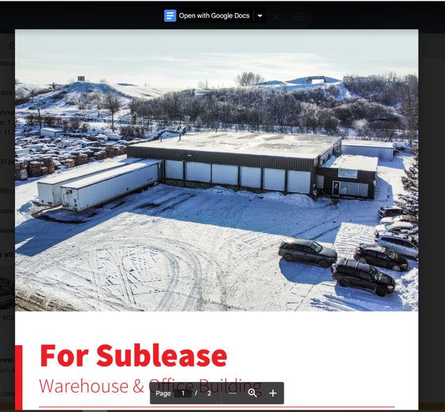 11,341 sqft Warehouse Space Available for Sub-Lease! | Commercial ...