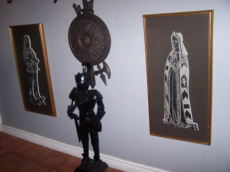 Two large 3D pictures of Sir Robert Wilson & Lady Jemima Wilson | Arts ...