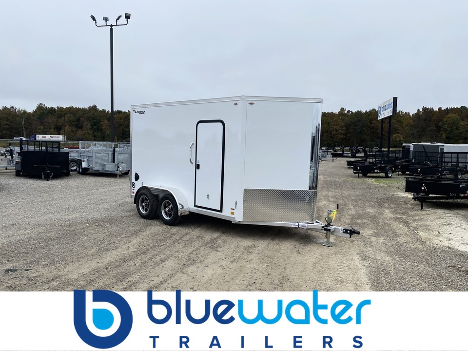 2026 Legend Aluminum Flat Top V-Nose Trailer - 7' x 15'! | Cargo ...
