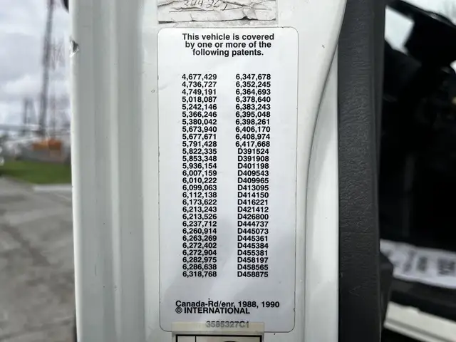 2008 International WorkStar 20 Foot Flatdeck with National Crane ...