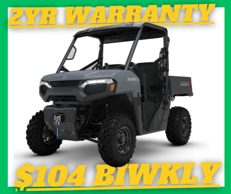 2026 Polaris Ranger 500 - 2YR WARRANTY! LOW AS $104 BIWKLY! | ATVs ...