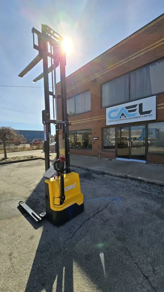 2025 CAEL New Electric Straddle Stacker – 2645 lbs Capacity | Lo ...