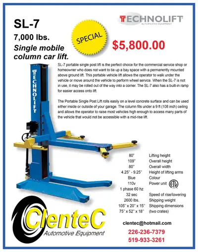 414 ads for car hoist in All Categories in Ontario | Kijiji Marketplaces