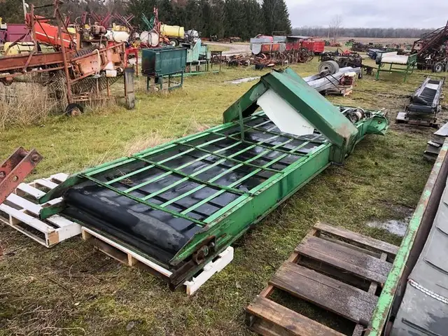 Electric Belt Conveyor ~ 46" x 20ft | Farming Equipment | Stratford ...