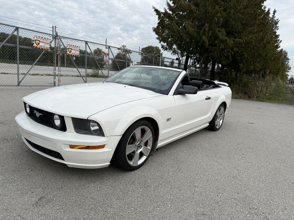 2007 FORD MUSTANG GT 5Spd MANUAL A/C FULLY LOADED CONVERTIBLE | Cars ...