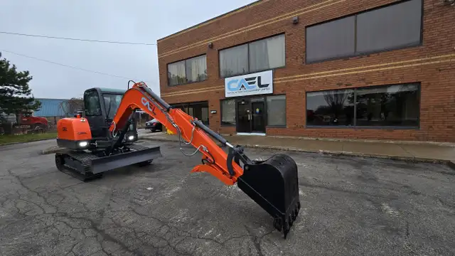2025 CAEL Excavator 6.2 Ton cab with Yanmar engine hydraulic thu ...