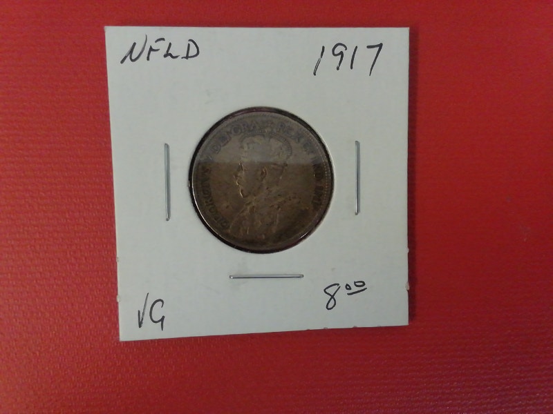 1917 Newfoundland 25¢ Coin | Arts & Collectibles | Mississauga / Peel ...