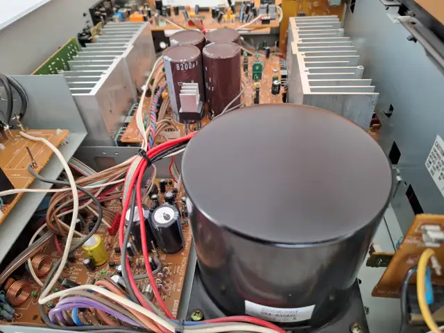 DENON DRA-835R. Vintage 200-Watt Stereo Receiver W/Remote. $220 ...