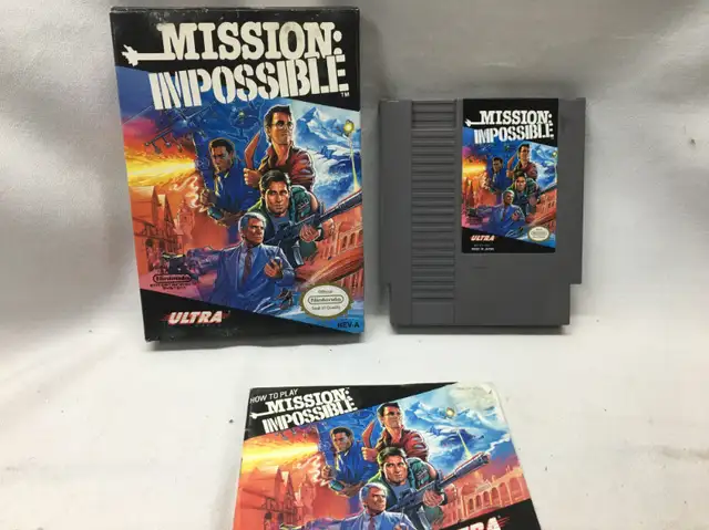 Nintendo NES Games : Mission Impossible | Older Generation | St ...