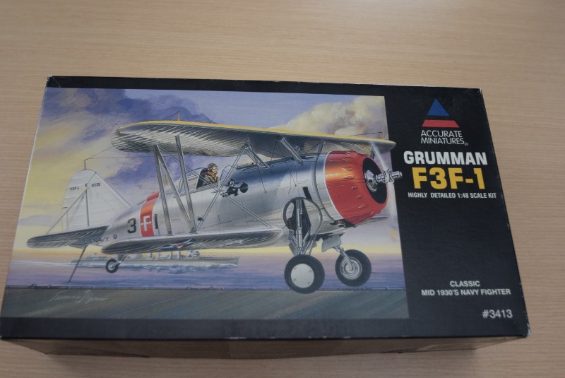 Grumman F3F-1 by Accurate Miniatures - 1:48 Scale model kit | Hobbies ...