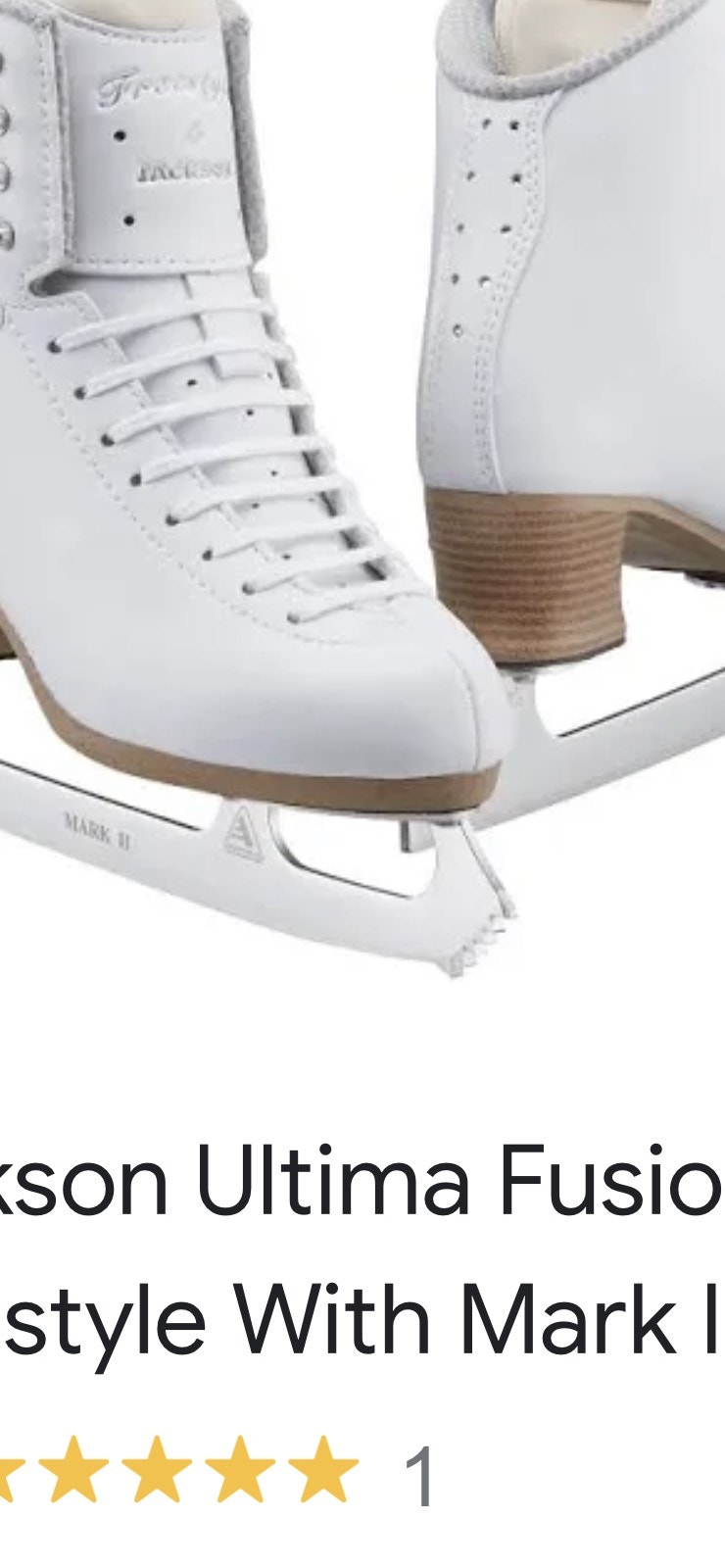 Girls Jackson Ultima Fusion skate w/Stealth Blade $50 | Skates & Blades ...
