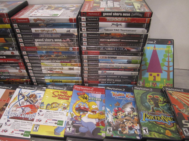 LOTS of Playstation 2 PS2 games consoles for sale Please read Older Generation Guelph Kijiji Classifieds