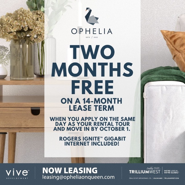 Downtown! Rogers Internet* 2 Months Free Rent* Flexible Dates! | Long ...