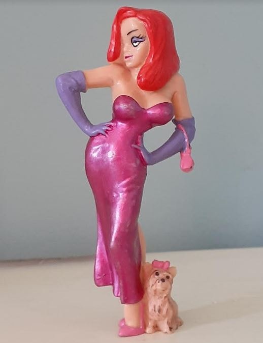 1988 Jessica Rabbit Who Framed Roger Rabbit Disney PVC figurine | Arts ...