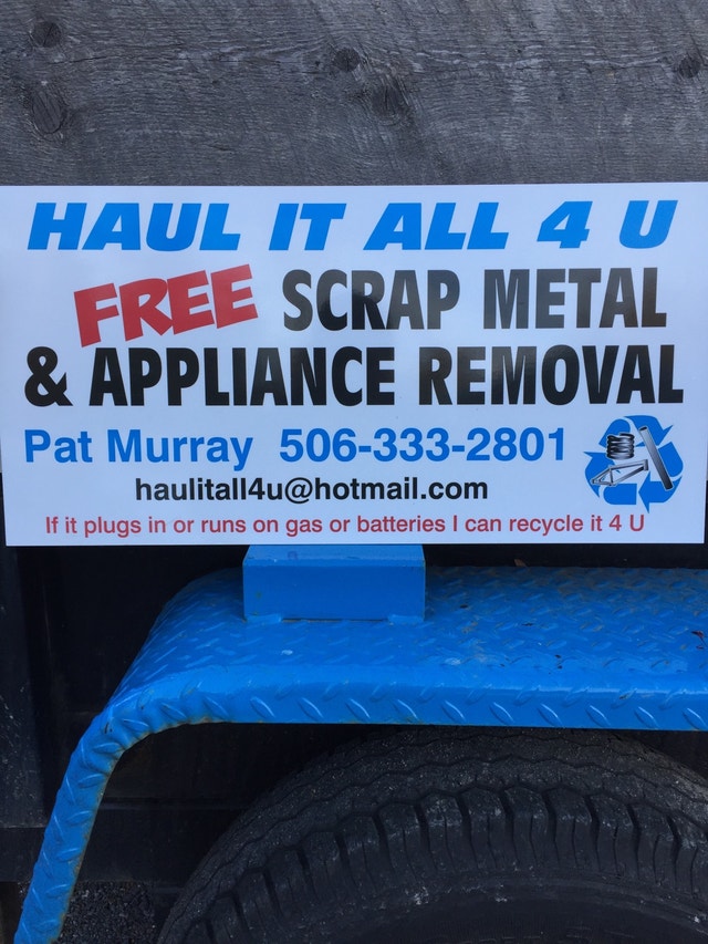 Free scrap metal and appliance removal scrap metal pick up | Free Stuff ...