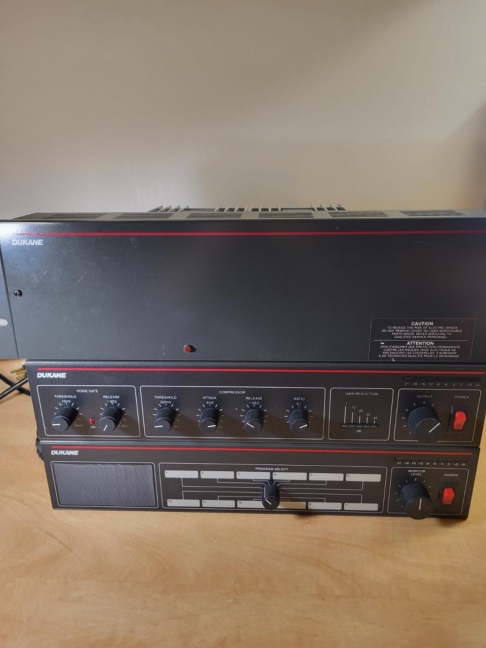 Dukane Auditorium/Hall sound system, Amp, PreAmp, Compressor | General ...