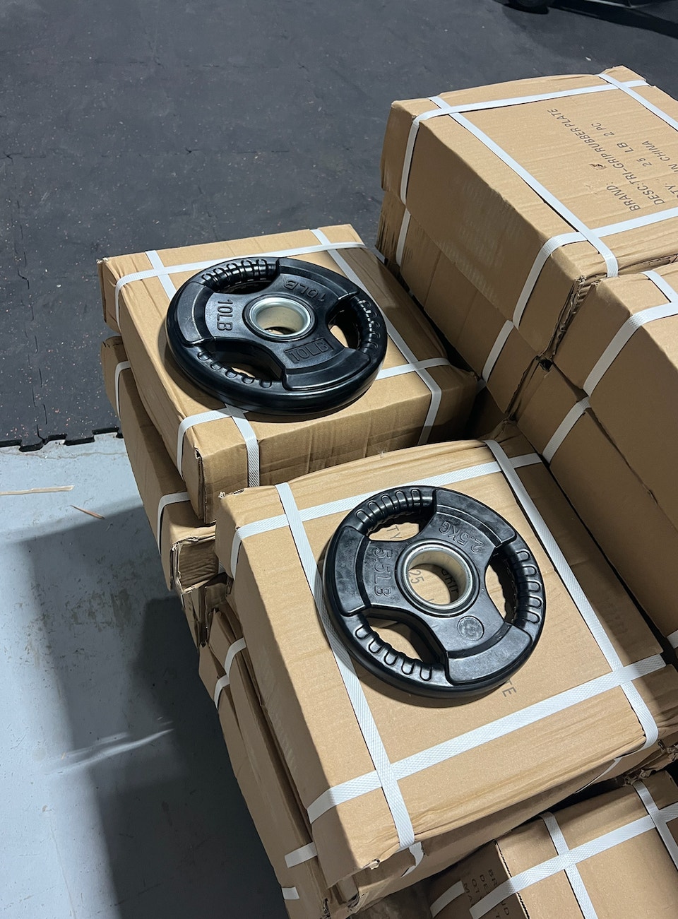 Tri-grip Plaques de poids / Weight plates - Brand New | Exercise ...