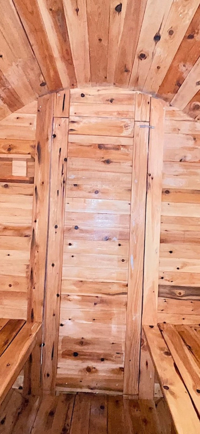 Wood Fired Barrel Sauna Hot Tubs And Pools Ottawa Kijiji