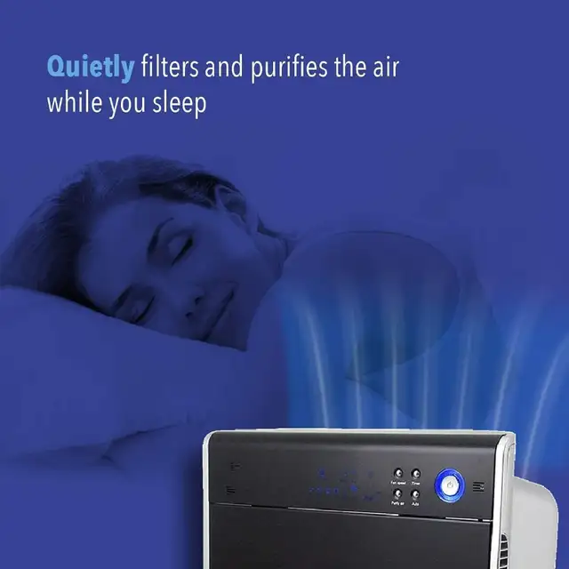 Asept-Air LIFE CELL 1550UV 5-Stage Air Purifier 99.97% True HEPA ...