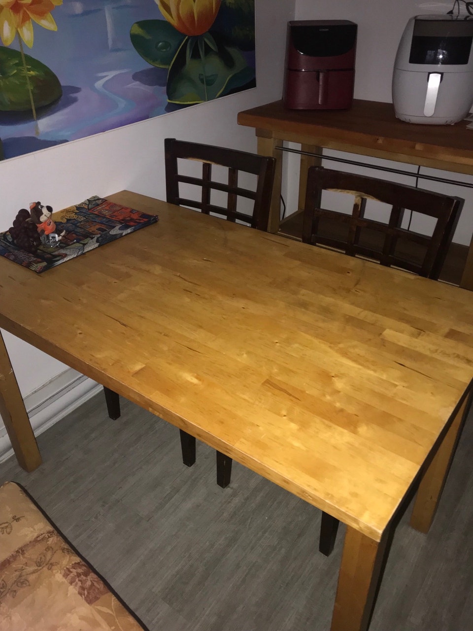 Table et 2 chaisses | Dining Tables & Sets | City of Montréal | Free ...