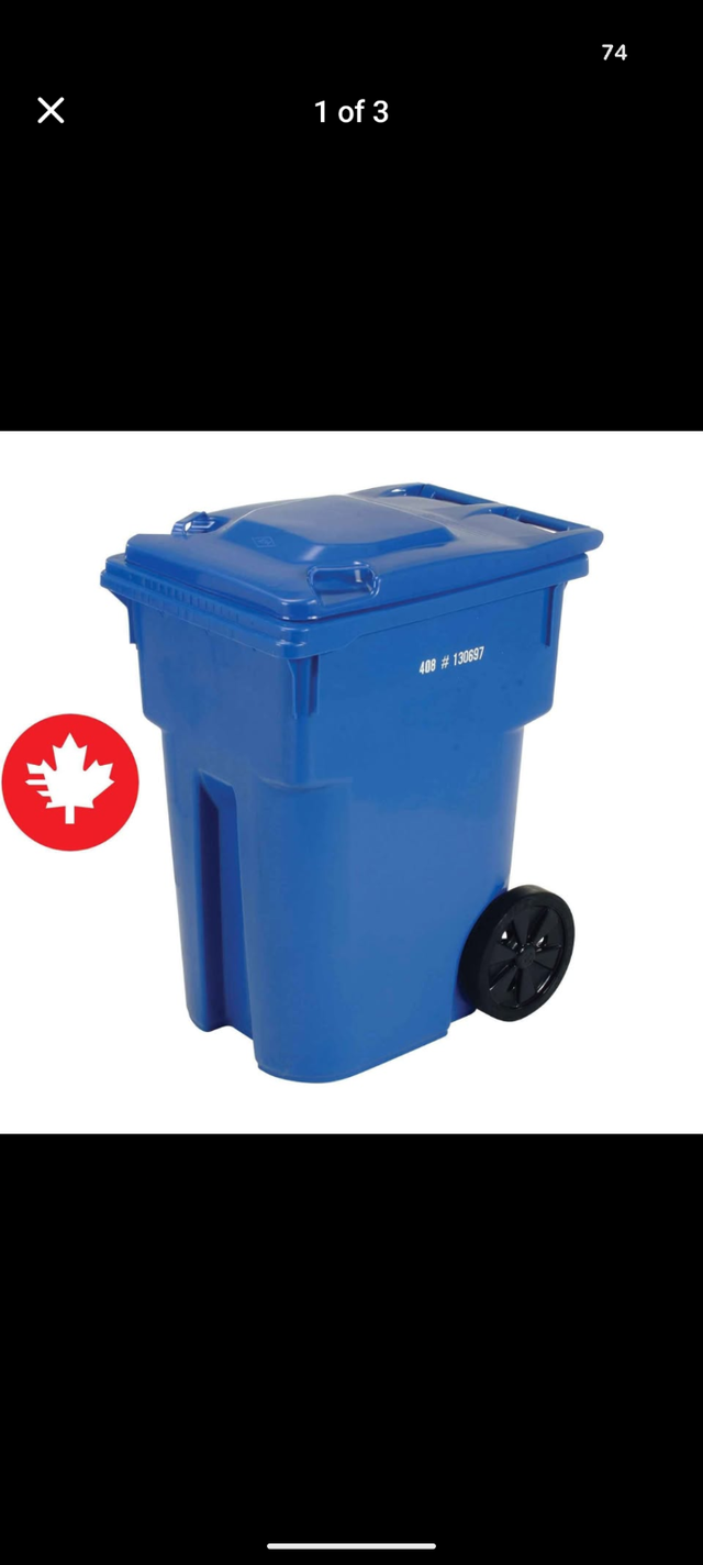 GARBAGE BINS NEW 360 litres/95 gallons | Other | City of Toronto | Free ...