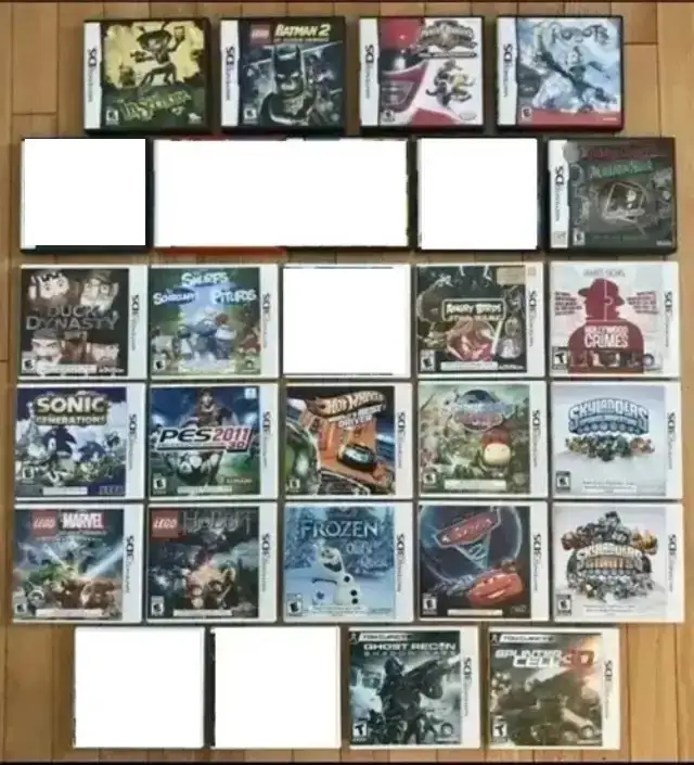 3DS/DS GAMES_Poke. Platinum, Zelda, Mario Kart/Super Smash Bros ...