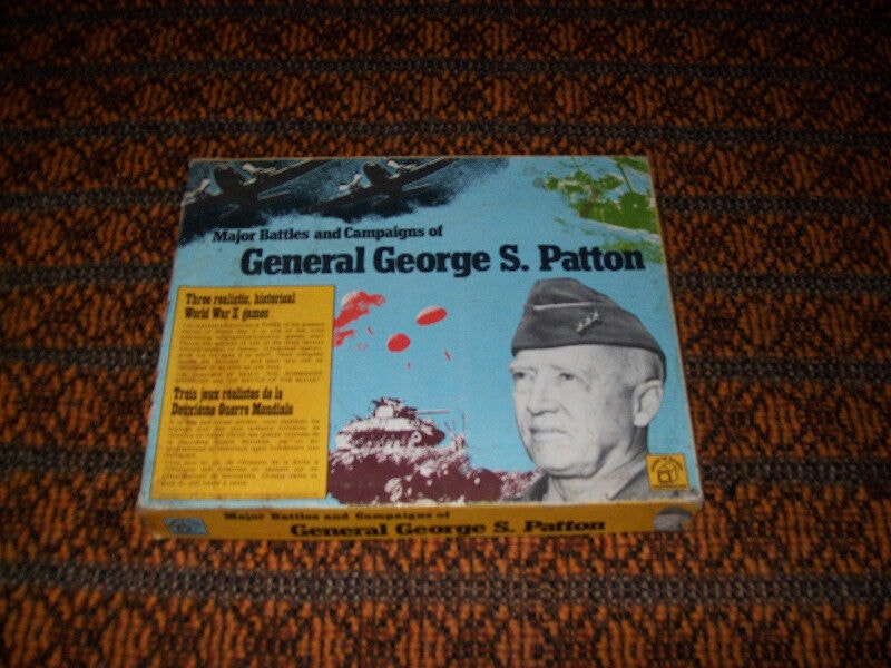 Major Battles and Compaigns of General George S. Patton Board | Arts ...